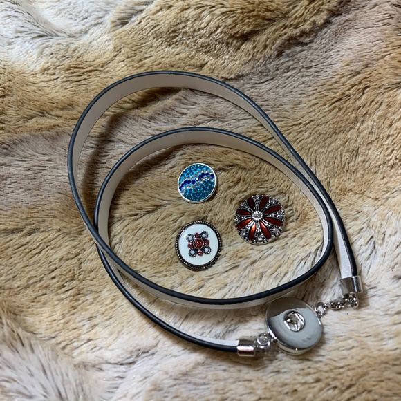 Jewelry | Multi Wrap Snap Bracelet And 3 Snaps | Poshmark